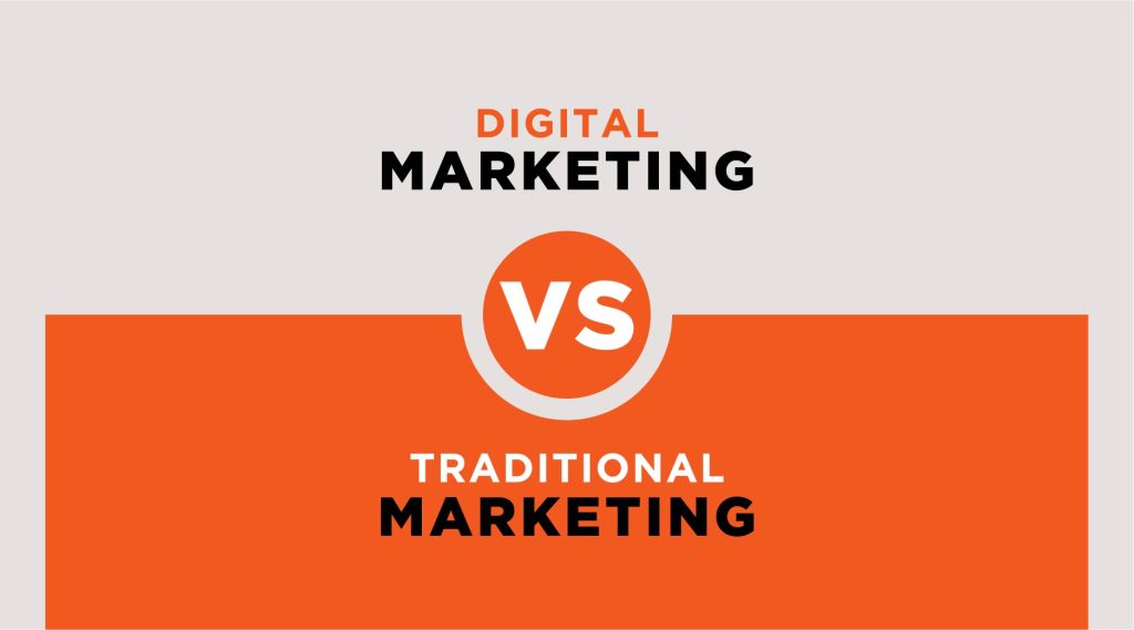 The Difference Between Digital and Traditional Marketing - Talkeo